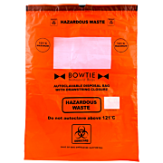 3-Gallon Clear Autoclave Biohazard Bags, MTC Bio, A9000C