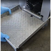 BSX100-W Manual Single Boot Scrubber by Best Sanitizers | Laboratory ...