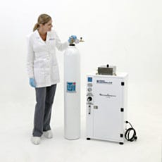 Portable Nitrogen Generator; Self-Contained With Compressor and Tank ...