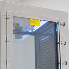 CleanMount Fire-Rated Pass-Through Chambers | Laboratory Equipment