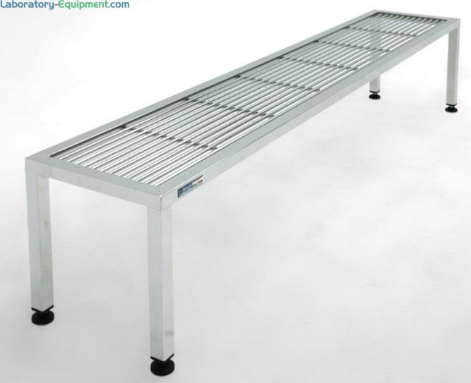 Bootie Rack; Powder-Coated Steel, Detachable, for 82"W x 16"D x 18"H ...