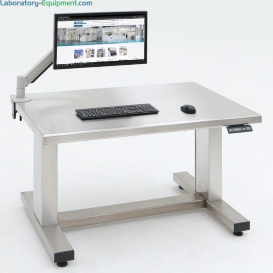 Work Station; BioSafe Ultra-Clean, ErgoHeight, 304 or 316 Stainless ...