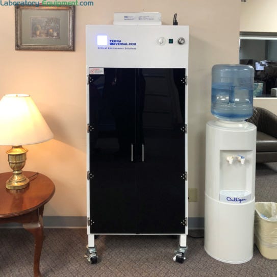 UV Storage Cabinet; Sterilization/Filtration, 25.75"W x 13.5"D x 61.5"H ...