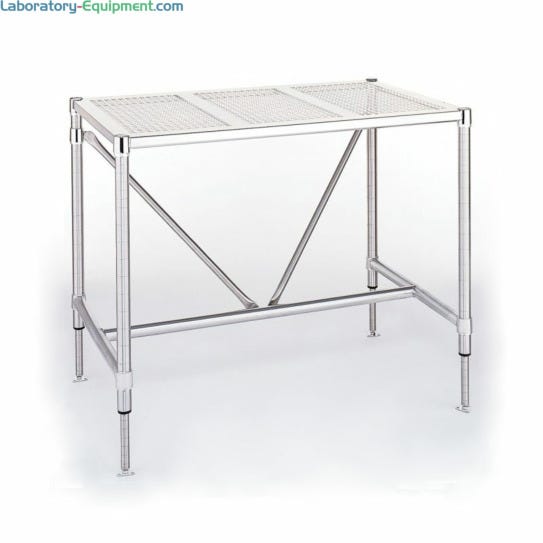 Perforated-Top Cleanroom Tables from InterMetro