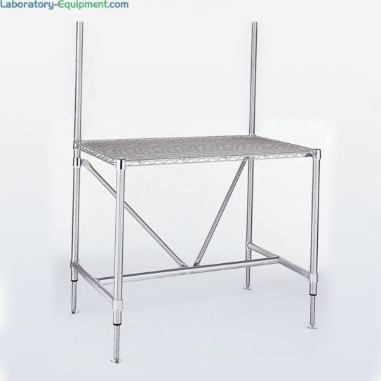 Perforated-Top Cleanroom Tables from InterMetro