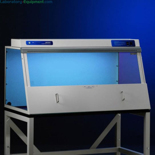 Fume Hood; Purifier PCR, 48" W x 27" D x 26" H, Labconco, 115 V 1524-37 ...