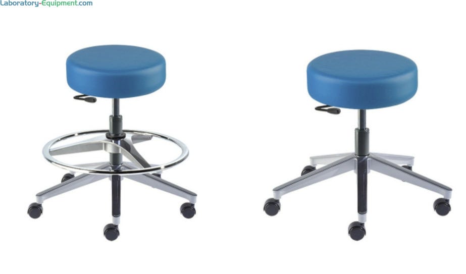 Adjustable-Height ISO 4 Cleanroom Stools from BioFit