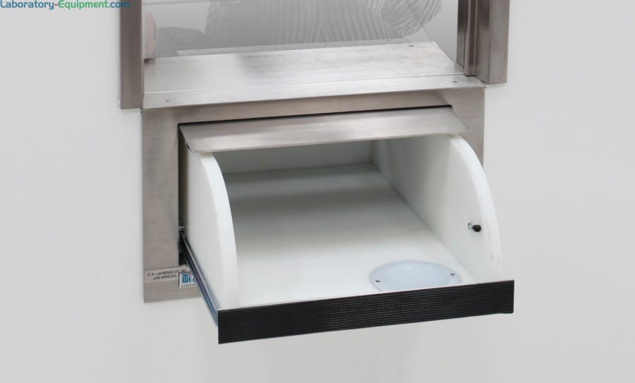 Transaction Window; 22"W x 37"H, Tempered Glass Window with BioSafe ...