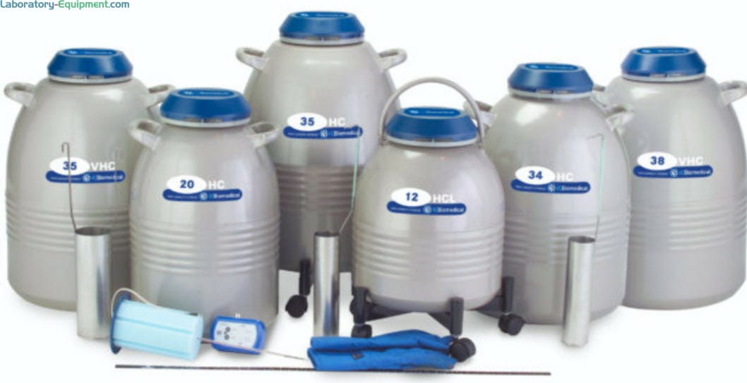 Cryogenic Storage Systems and Liquid Nitrogen Containers