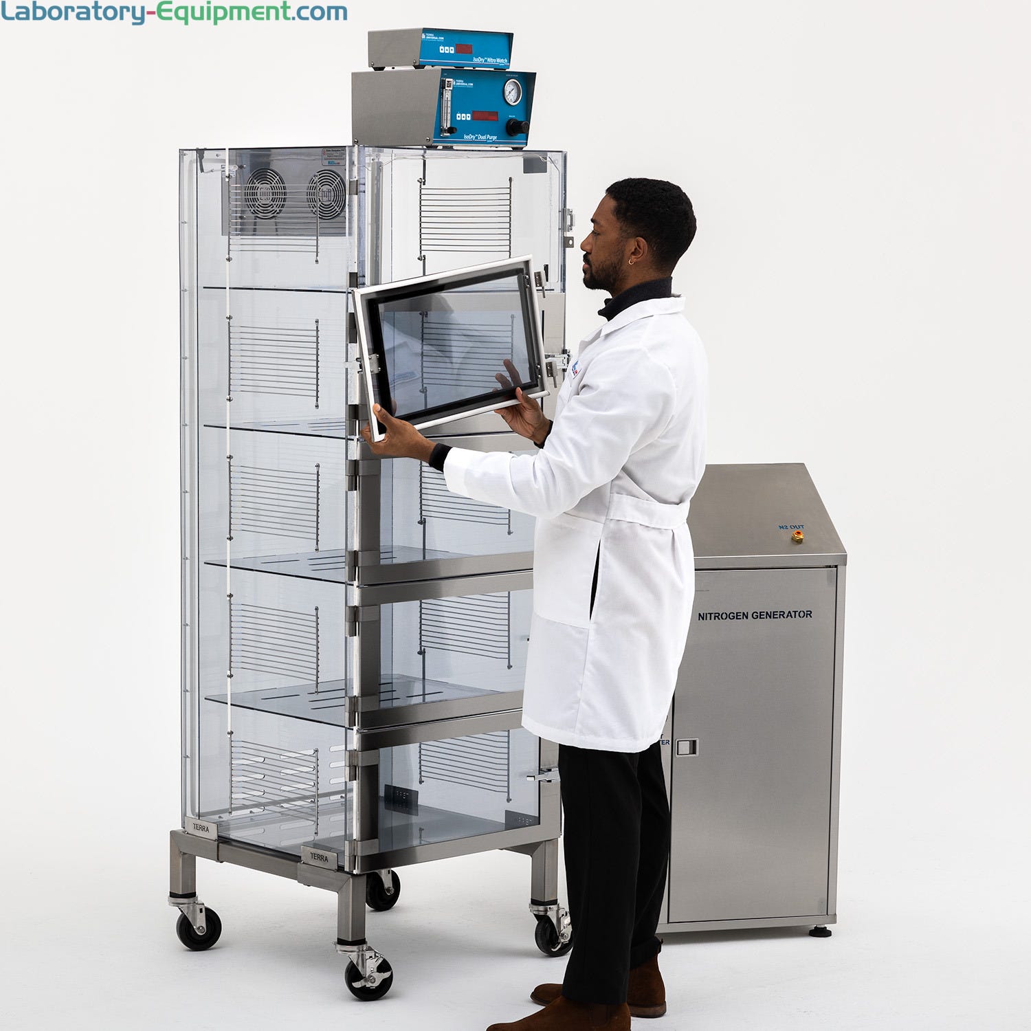 IsoDry Nitrogen-Purged Desiccator Cabinets