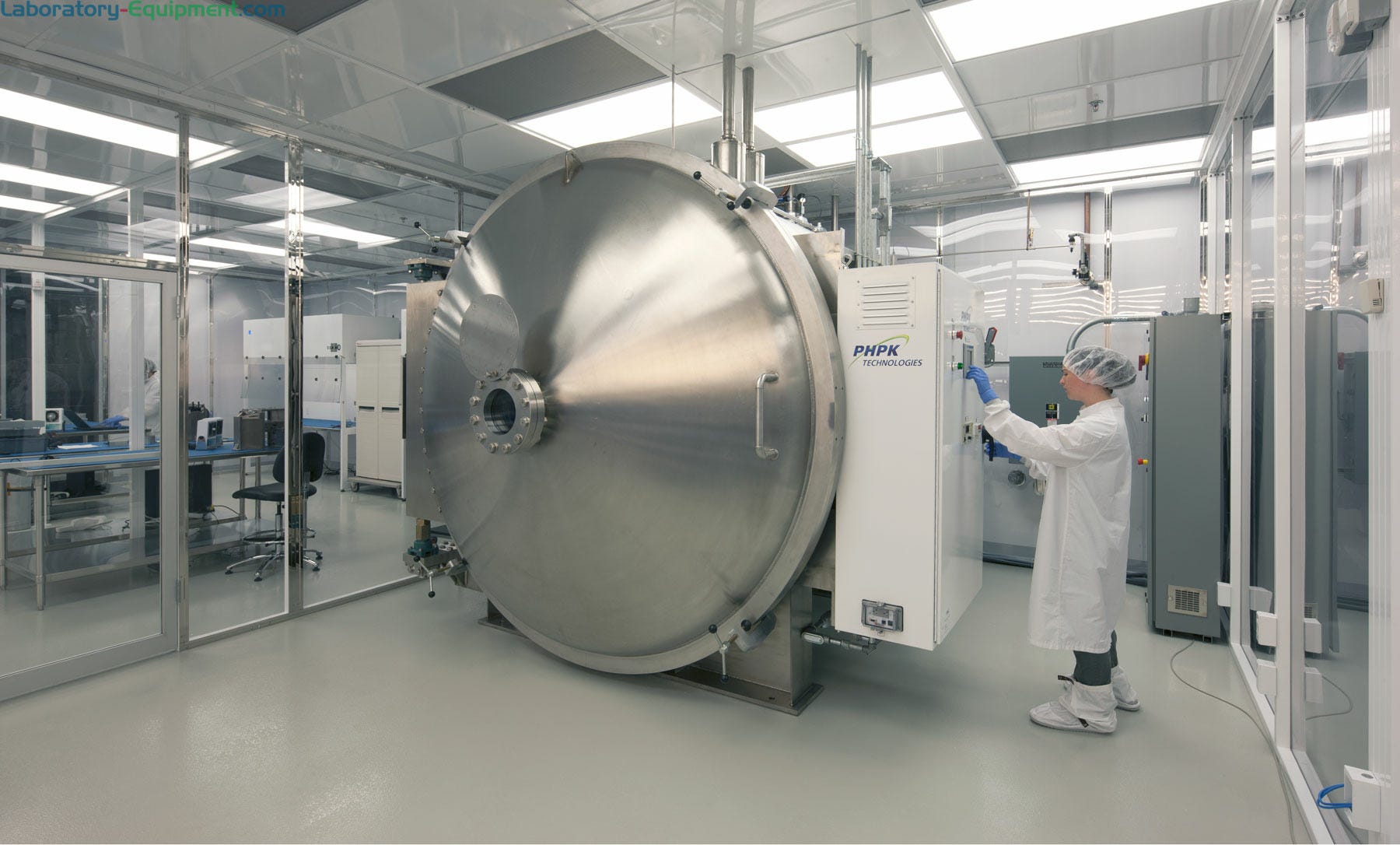 Cleanroom; Hardwall, Double-Wall Insulated, White Polypropylene Panels ...