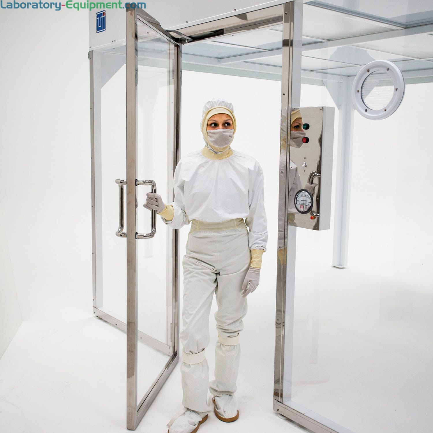 Door, Automatic; Polycarbonate Pane, Powder-Coated Aluminum Frame, 72 ...