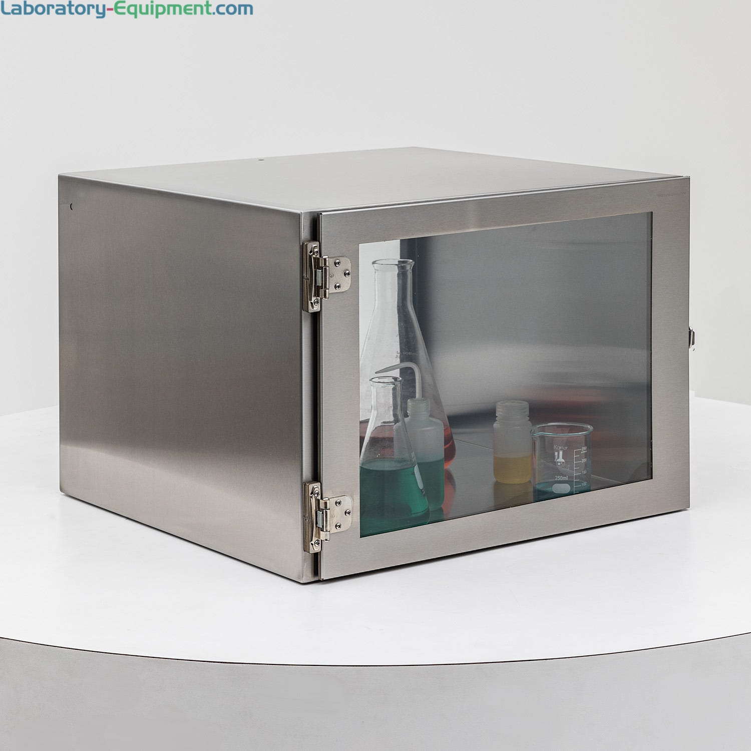 Desiccator; ValuLine Stainless Steel, 1 Chamber, 16" W x 14" D x 16" H ...