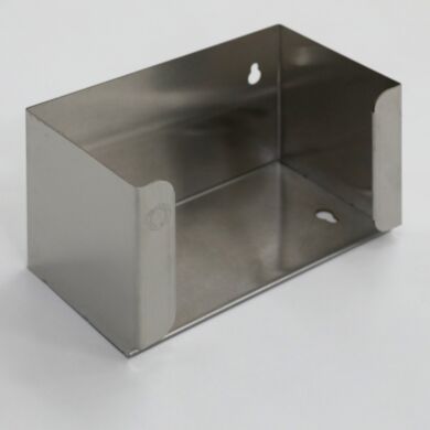Stainless Steel Wall-Mounted Medical Face Mask Dispenser; single box ...