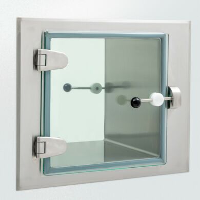 Pass-Through; BioSafe® CleanMount®, Full Glass Door, 24" W x 24" D x 36 ...