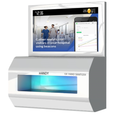 UHS314TV4 HandyTAB 314 UV-C Hand Sanitizer with 14” Tablet