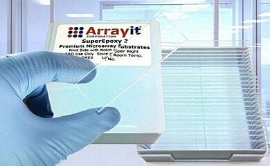 SuperEpoxy 3 Microarray Substrate Slides, Box of 25 3031-85