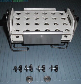 Rack, Microcentrifuge, Half Size for Test Tube, 1.5 ml, 4 x 6 Array ...