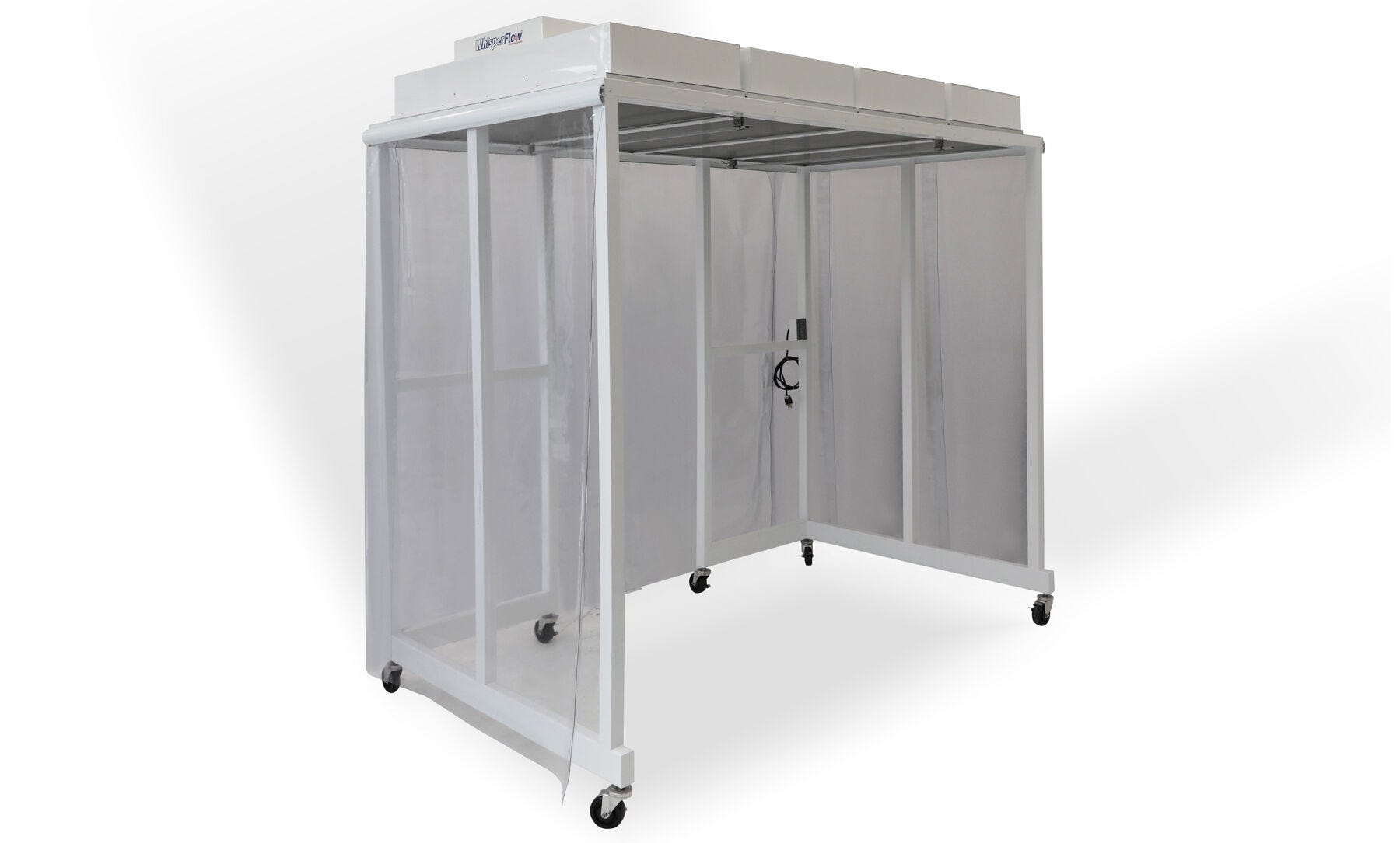 Hood; Portable CleanBooth; Vertical Airflow, 3 FFUs, ISO 7, Vinyl ...