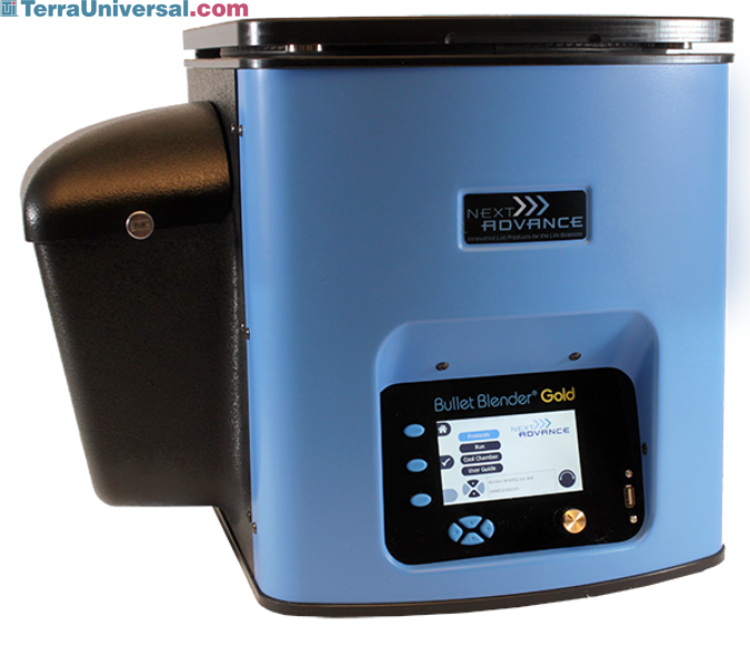 Bullet Blender 5E Gold bead-based Homogenizer with a 12-sample capacity ...