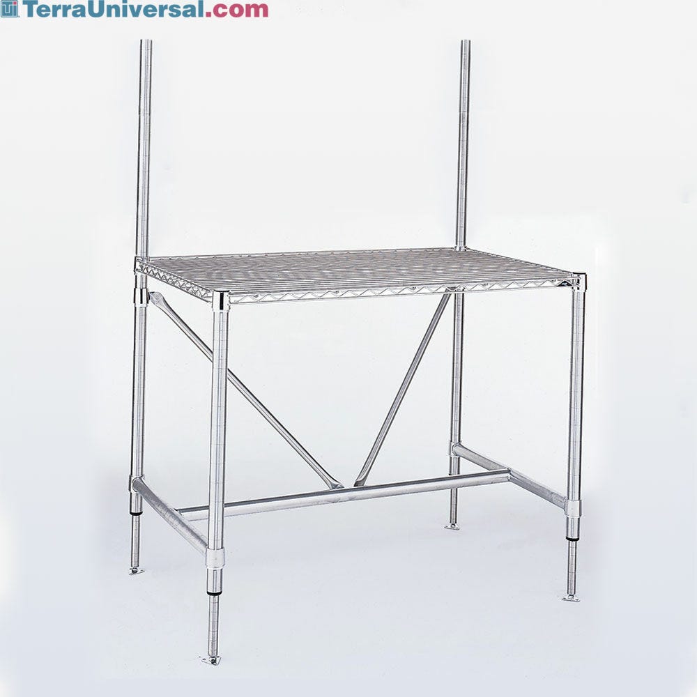 Perforated-Top Cleanroom Tables from InterMetro