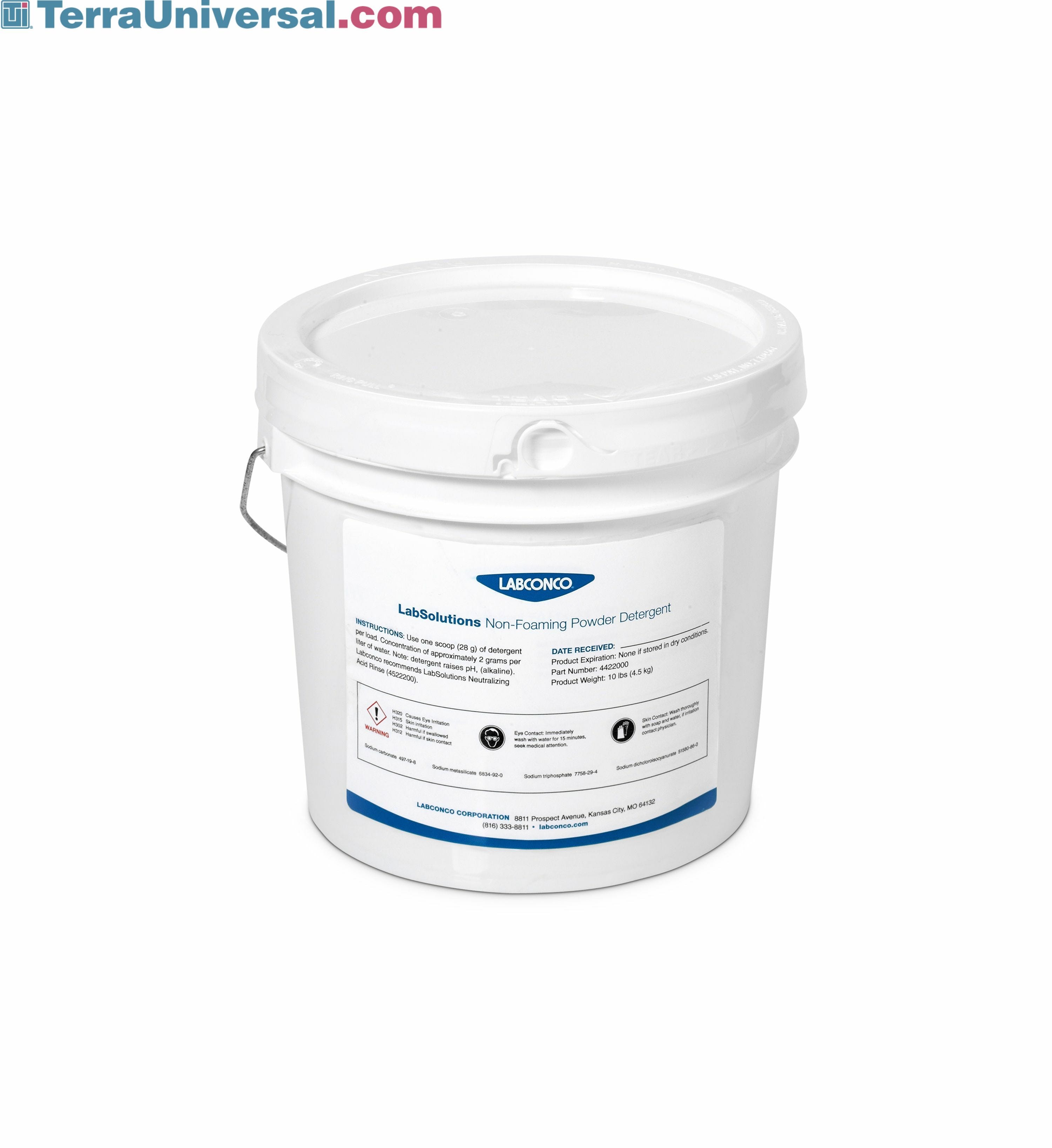 LabSolutions Powder Detergent, Small Pail | Laboratory Equipment