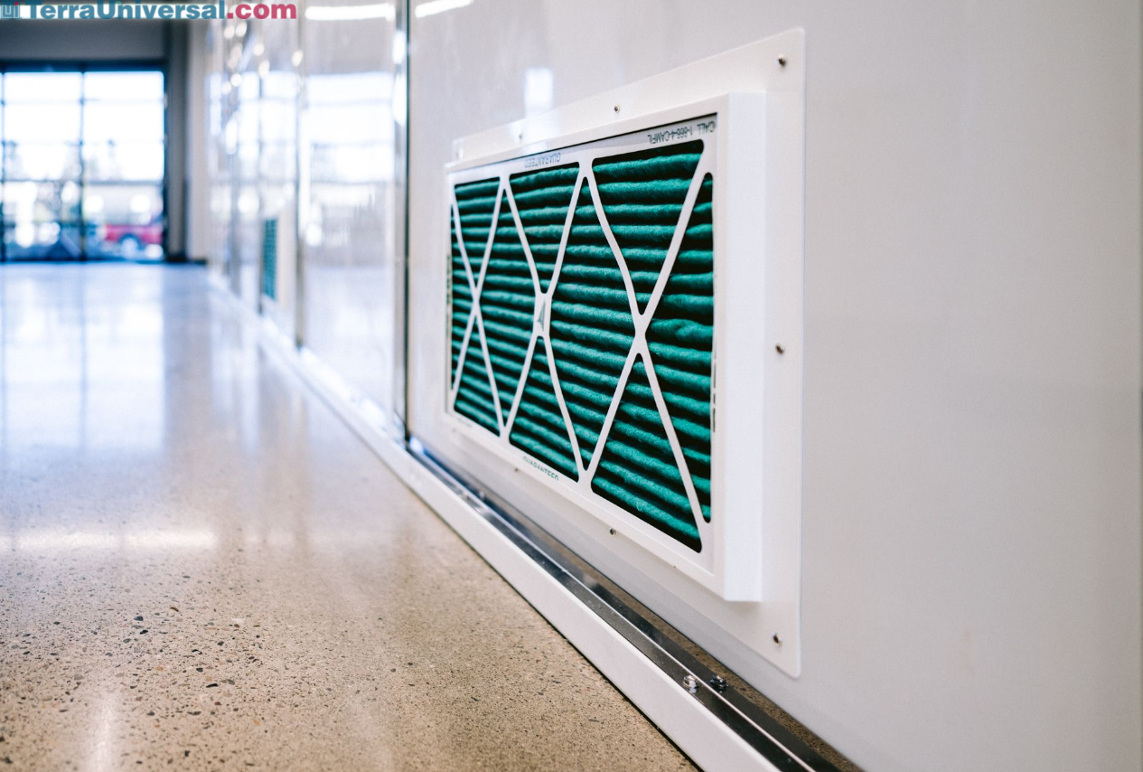 MERV 8 Filtered Wall Vents for Positive or Negative Pressure Cleanrooms ...