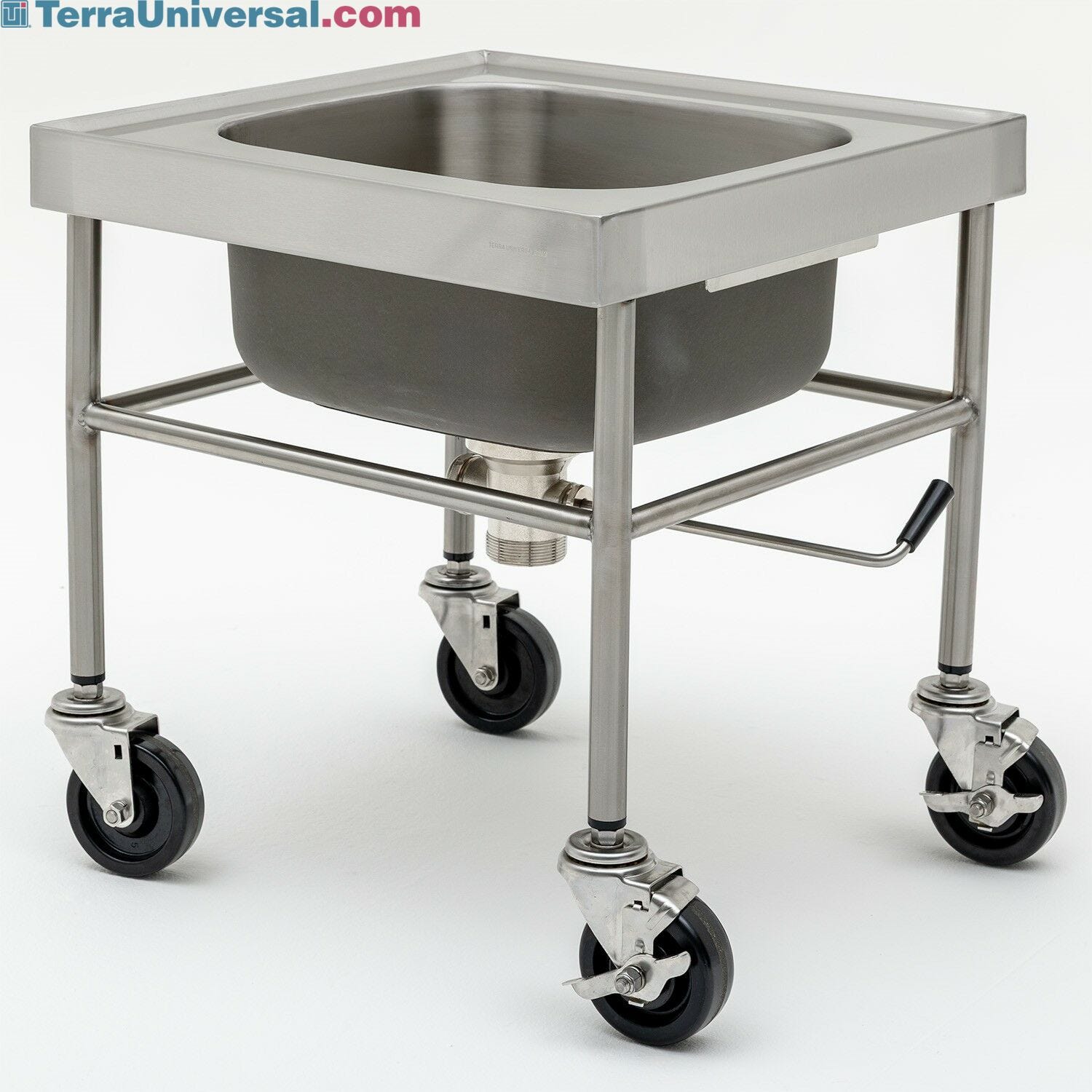 Mobile Soak Sink; Heavy Duty with Marine Edge, 304 or 316 SS ...