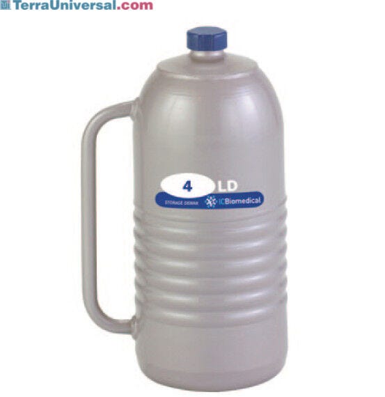 TW 4LDB Liquid Nitrogen Dewar by IC Biomedical