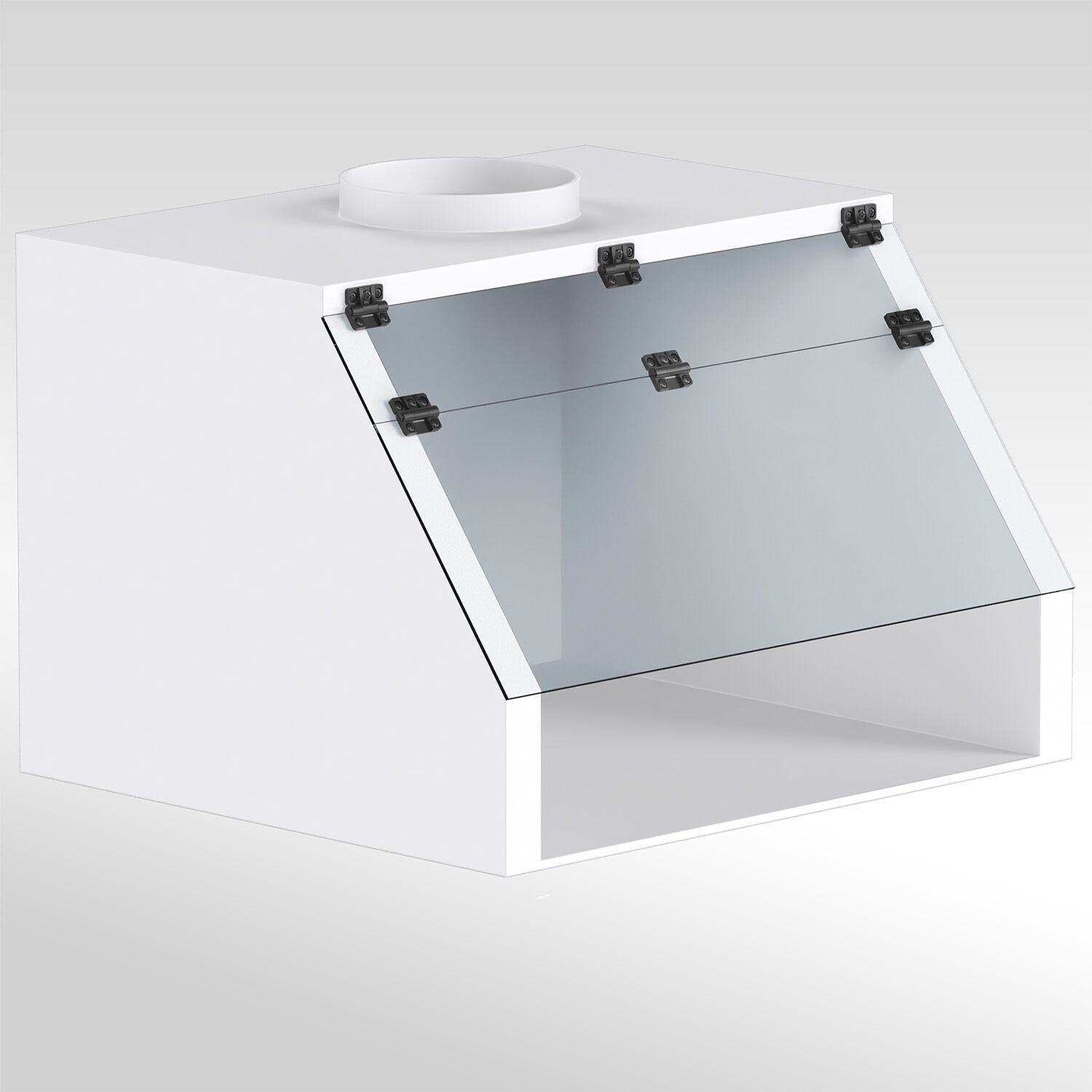 Hood; ValuLine™, Benchtop, Ducted, Polypropylene, 60" W x 24" D x 25" H, No Work Surface ...
