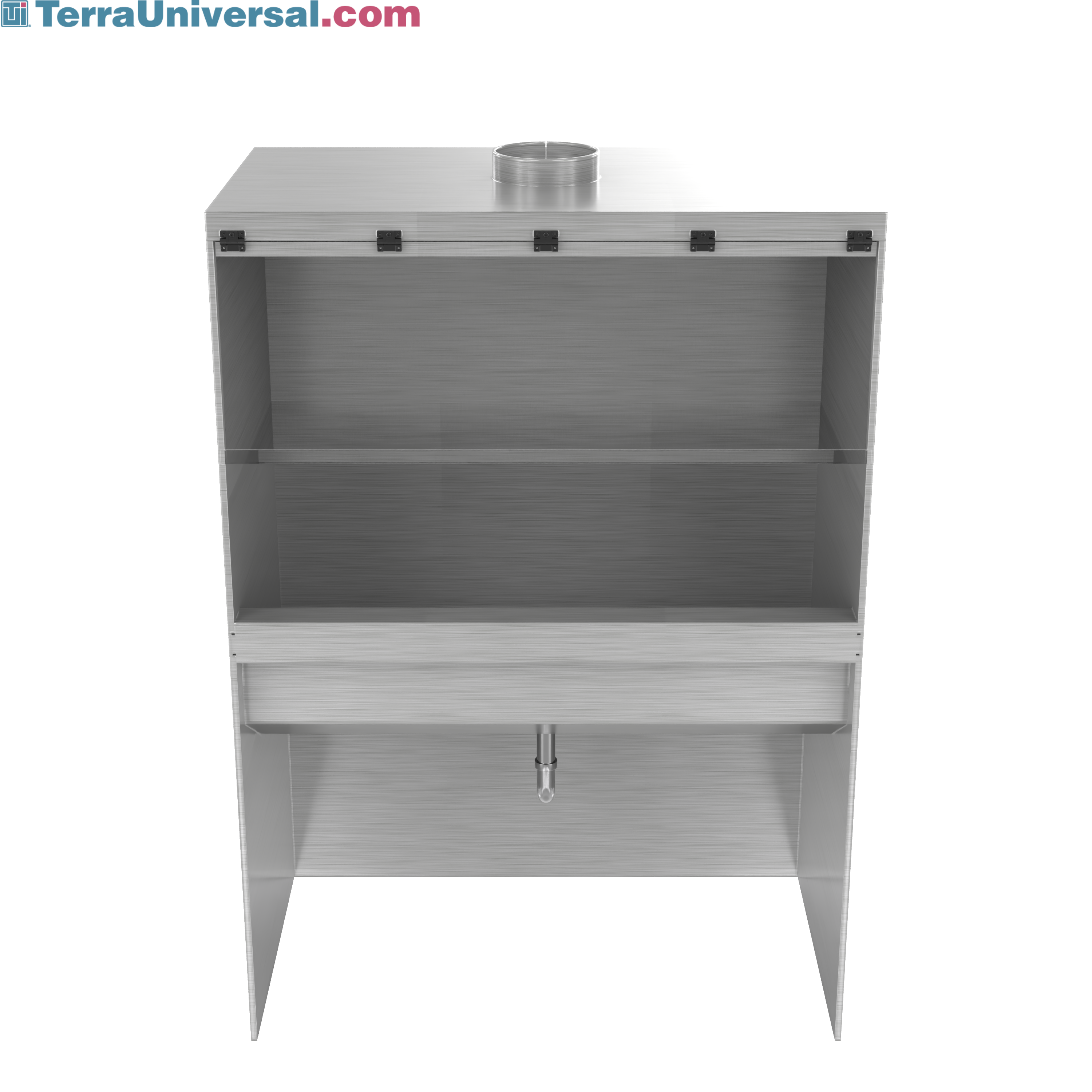 ValuLine® 304 or 316 SS Enclosed Wash Station, 47" W x 26.5" D x 66" H ...